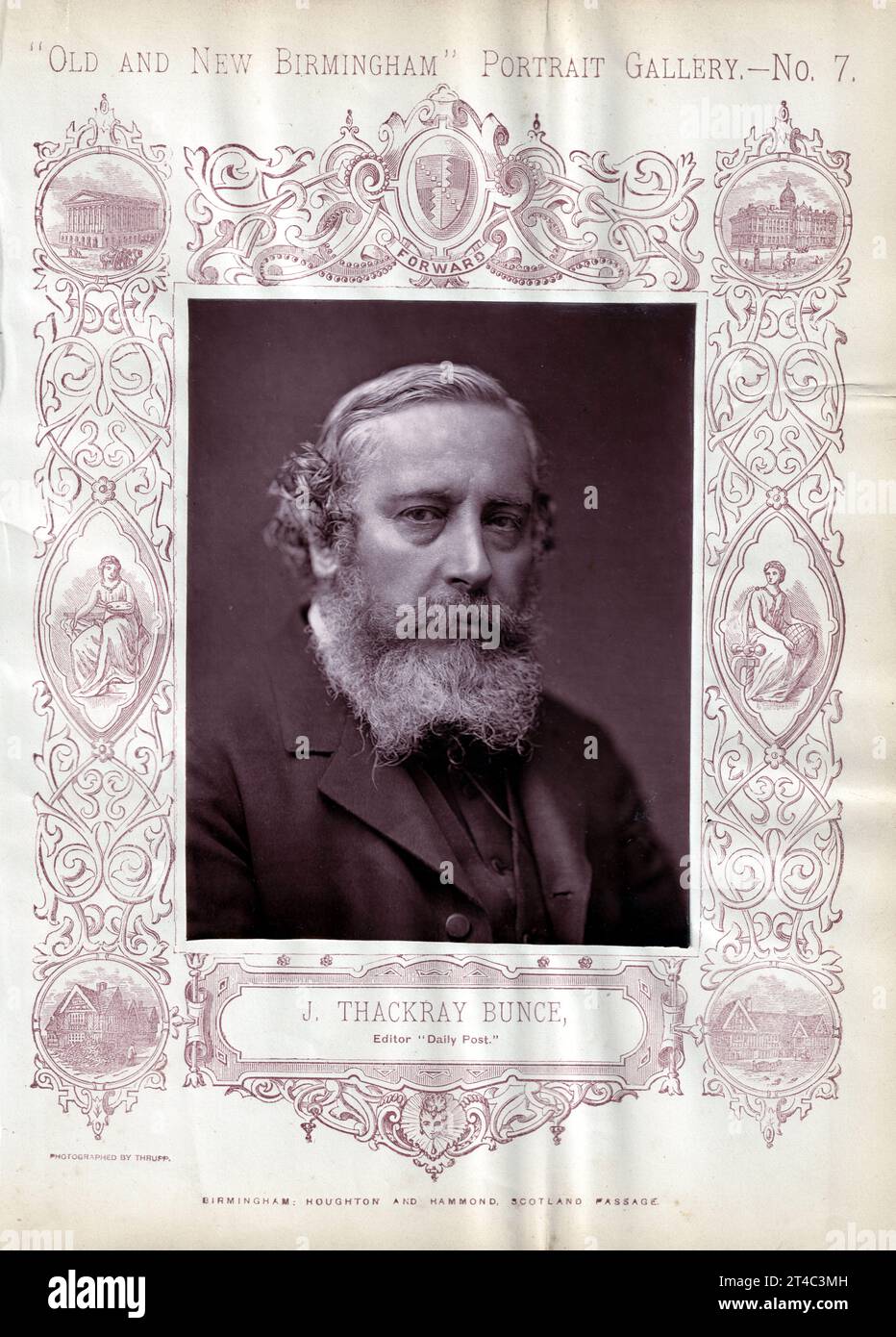 John Thackray Bunce (18128-1899), by Robert White Thrupp (1821-1907 ...