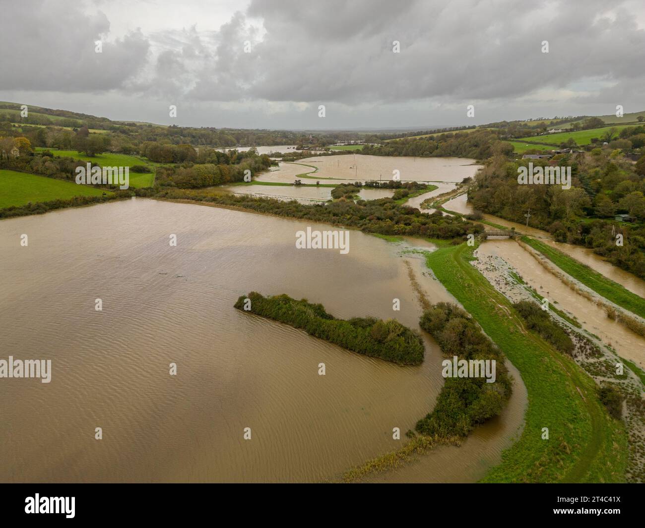 Cuckmere river flooding hi-res stock photography and images - Alamy