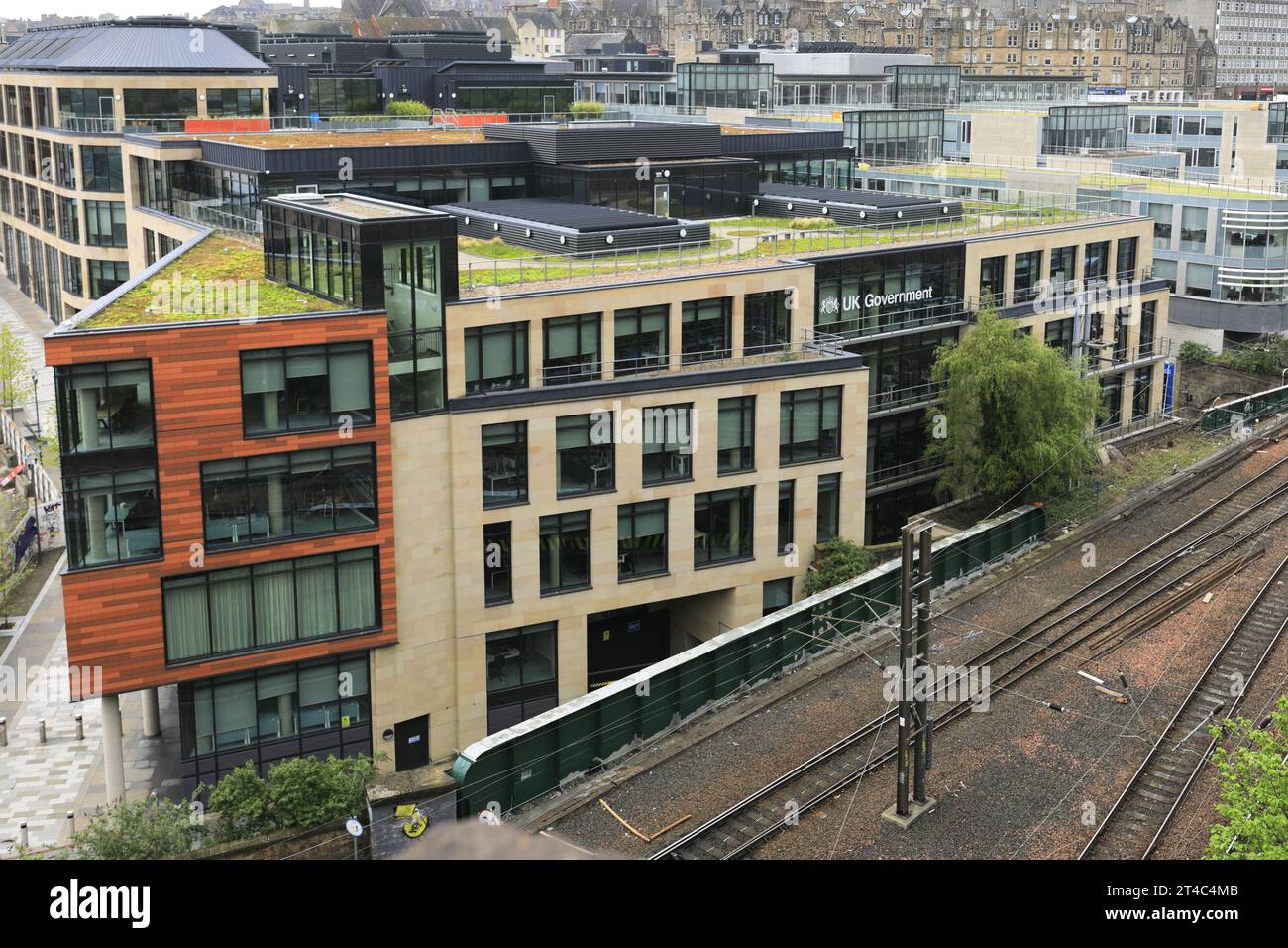 The HMRC Regional Centre building, 1 Sibbald Walk, Edinburgh city ...