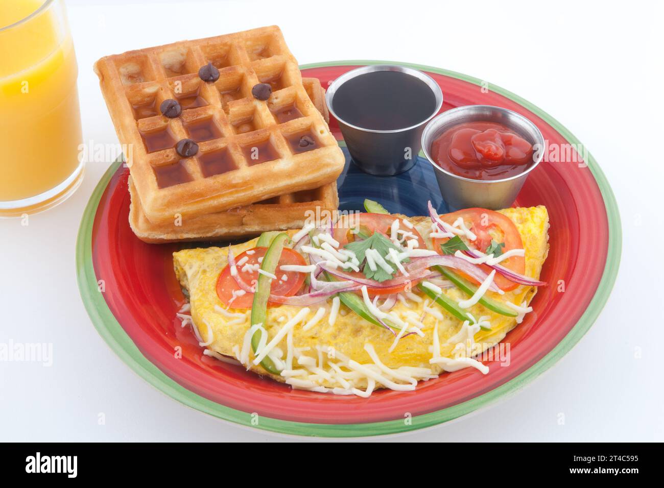 Breakfast Dinner style Stock Photo - Alamy