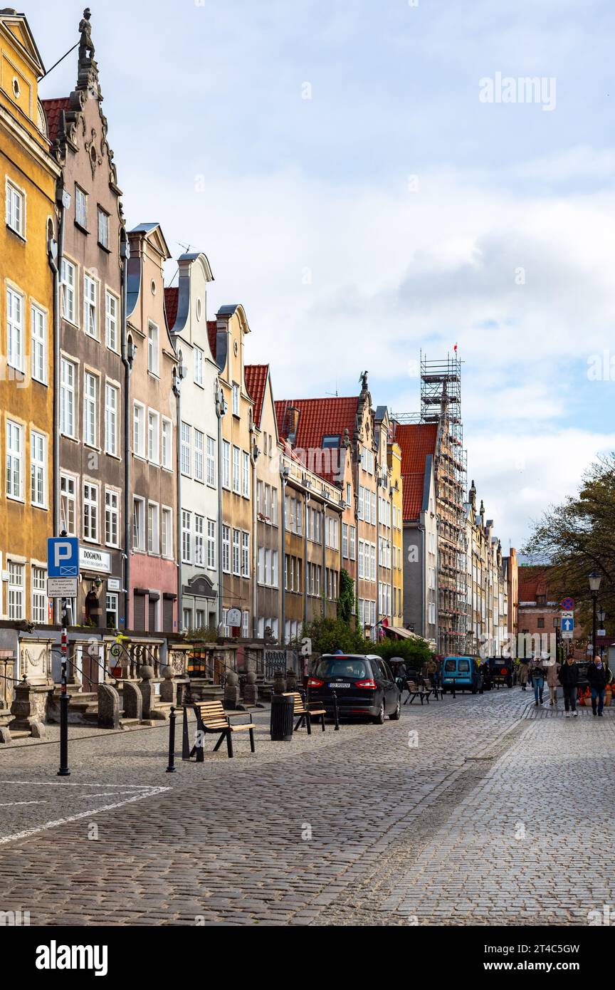 Busy Streets of Gdansk, Poland Stock Photo - Alamy