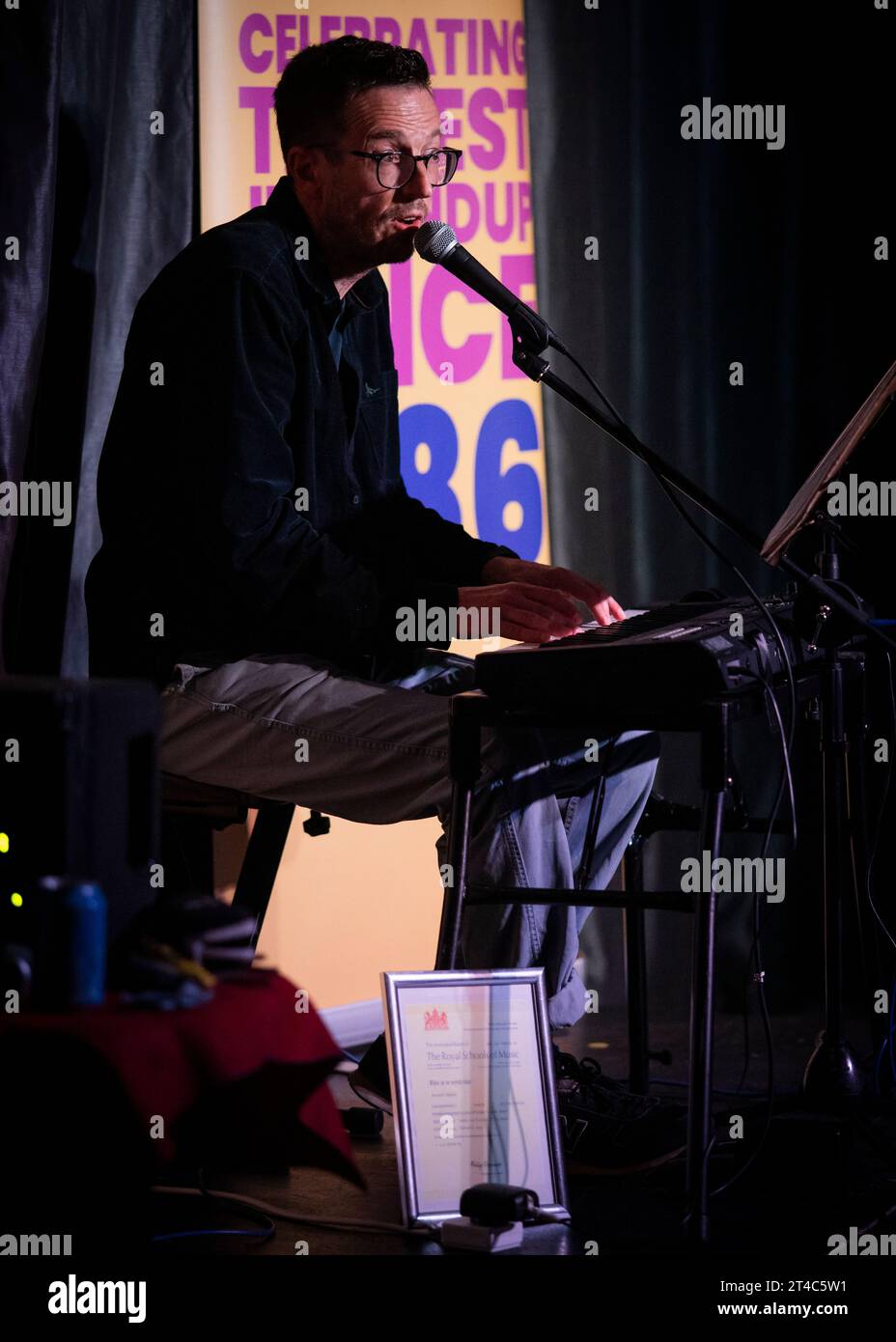 Ant Dewson, Pianist & Comedian, Competitor in British Comedian of the ...
