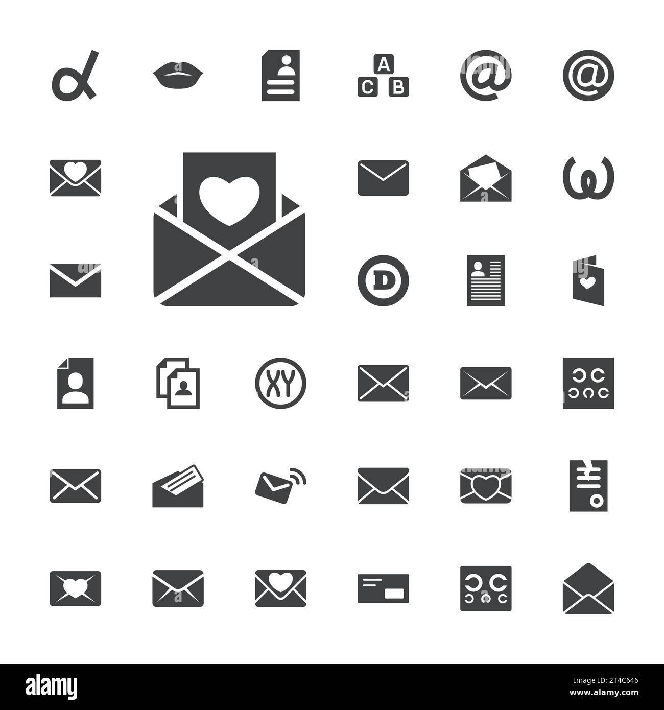 Letter 33 Stock Vector Images - Alamy