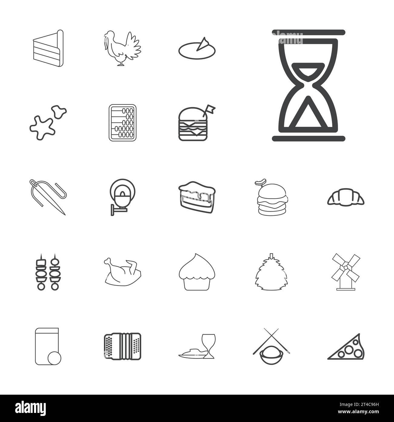 Traditional icons Black and White Stock Photos & Images - Alamy