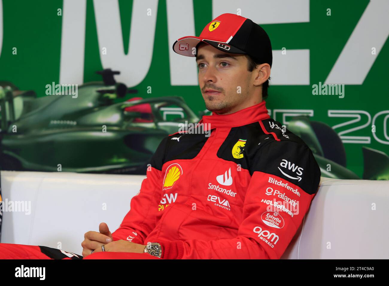 MEXICO City, Mexico. 29th Oct, 2023. 3rd placed Charles LECLERC of ...