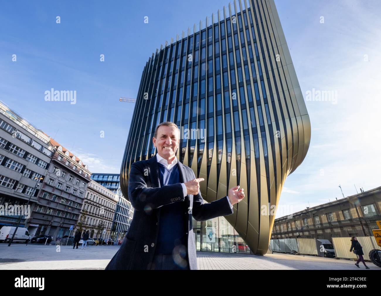 Prague, Czech Republic. 30th Oct, 2023. Co-owner of Penta Marek Dospiva ...