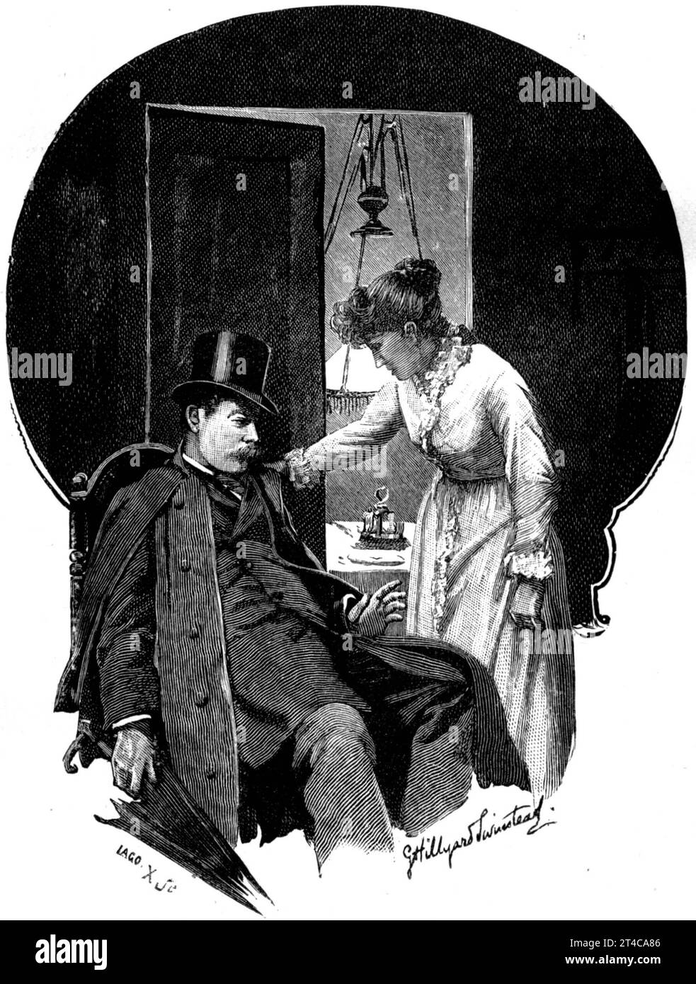 Historical ghost image Black and White Stock Photos & Images - Alamy