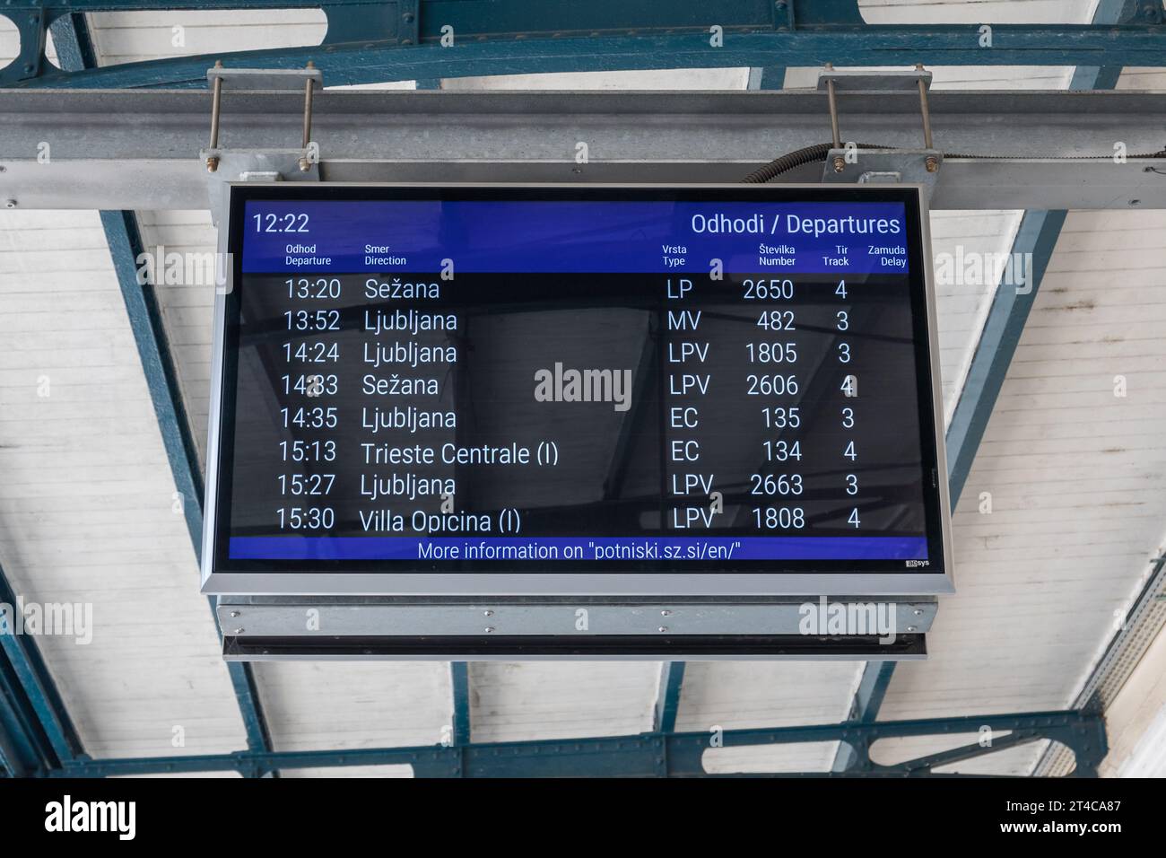 Electronic notice board hi-res stock photography and images - Alamy