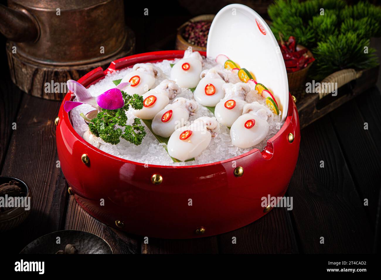 Baby Cuttlefish （baby Squid）for hot pot,yakiniku, sukiyaki and shabu ...