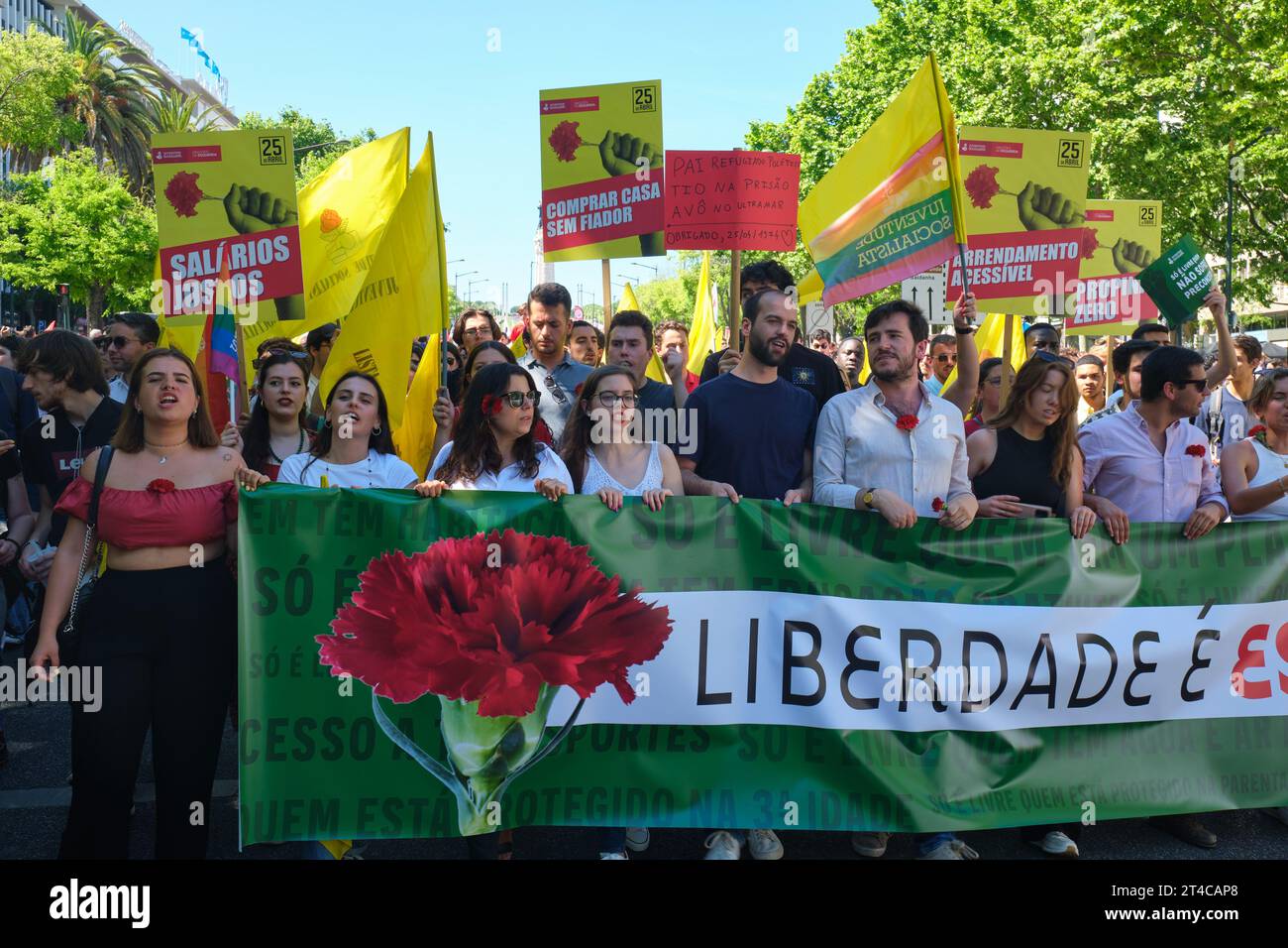 Celebration of The Carnation Revolution aka 25th April 25 de Abril ...