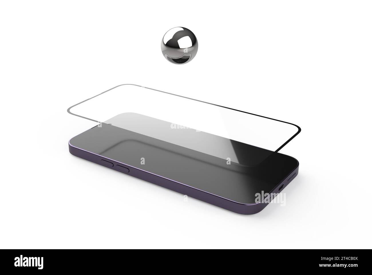 Phone illustration empty hi-res stock photography and images - Alamy