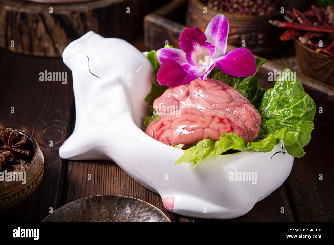 Pig brain hi-res stock photography and images - Alamy