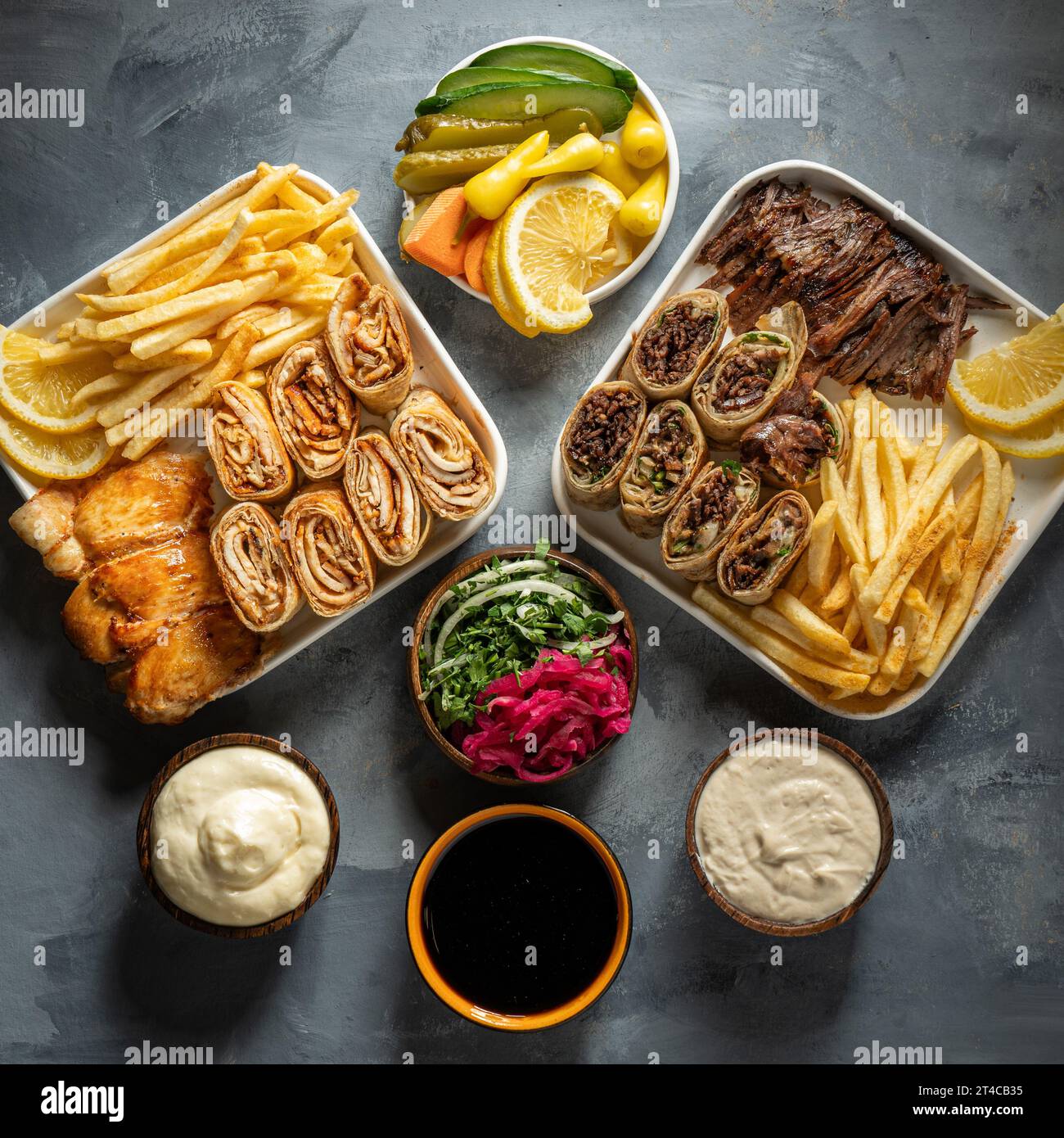 Arabic appetizers hi-res stock photography and images - Alamy