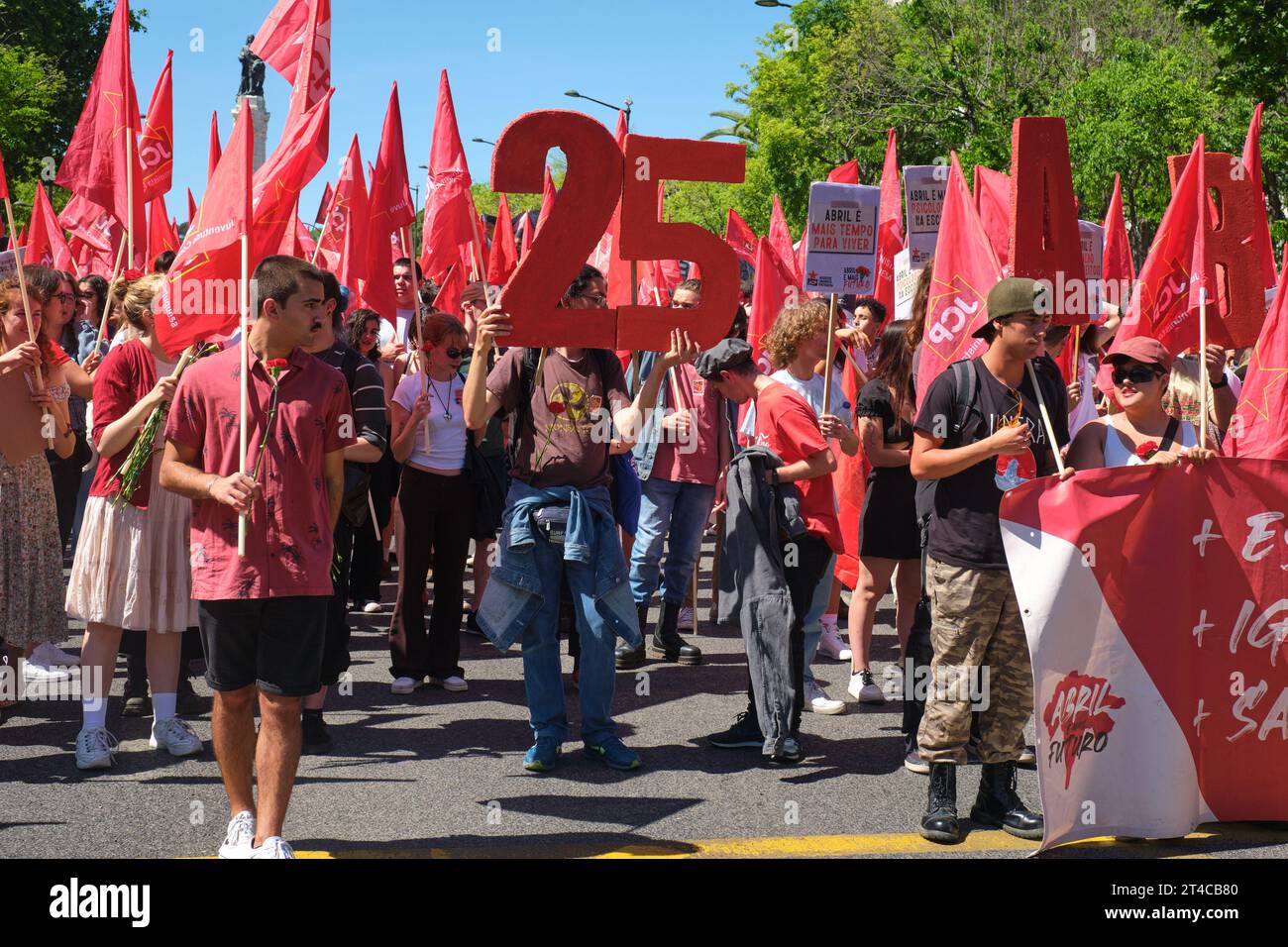 Celebration of The Carnation Revolution aka 25th April 25 de Abril ...