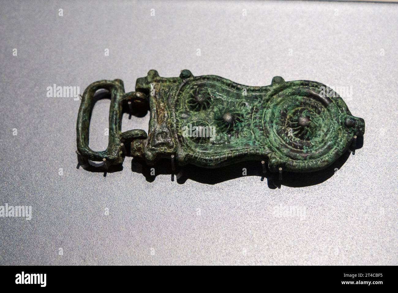Visigothic broque from the 7th century, Mortera cave, Pielagos, Museum ...