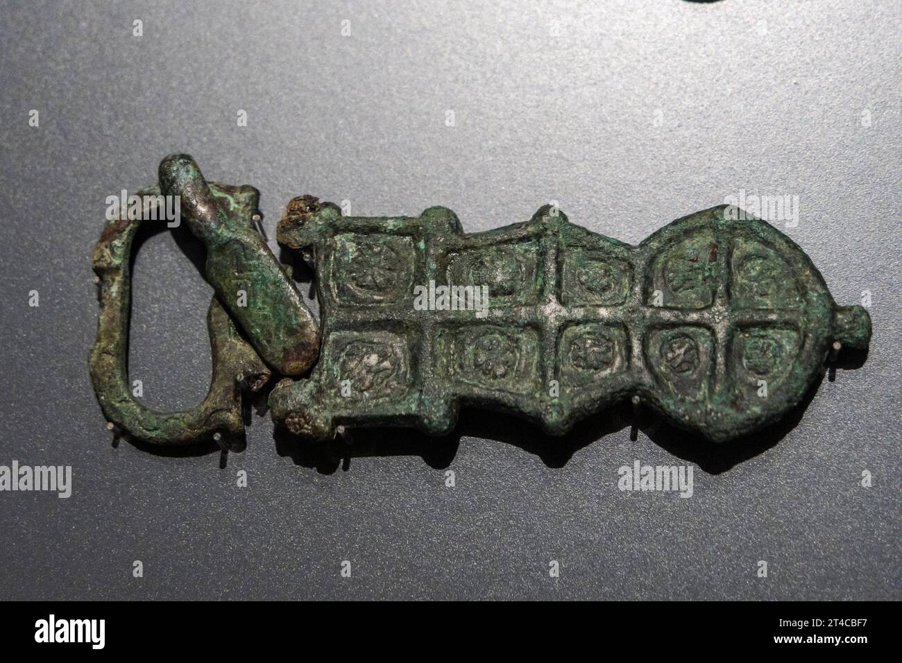 Visigothic broque from the 7th century, Mortera cave, Pielagos, Museum ...