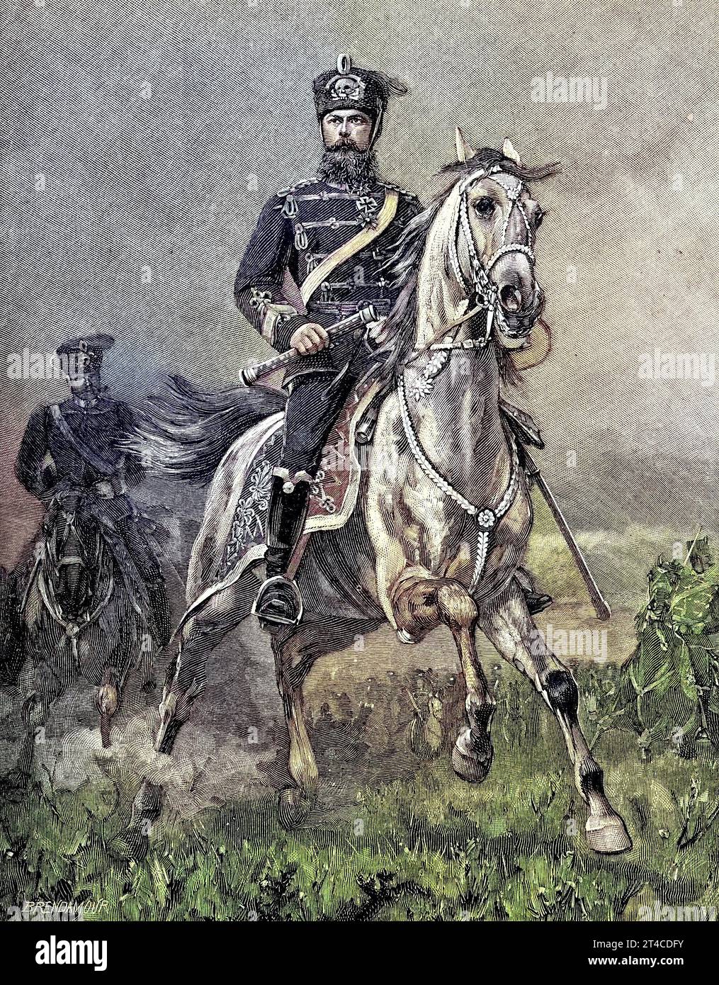 Deutsche Militärs im Deutsch-Französischen Krieg 1870 - 1871, Friedrich ...