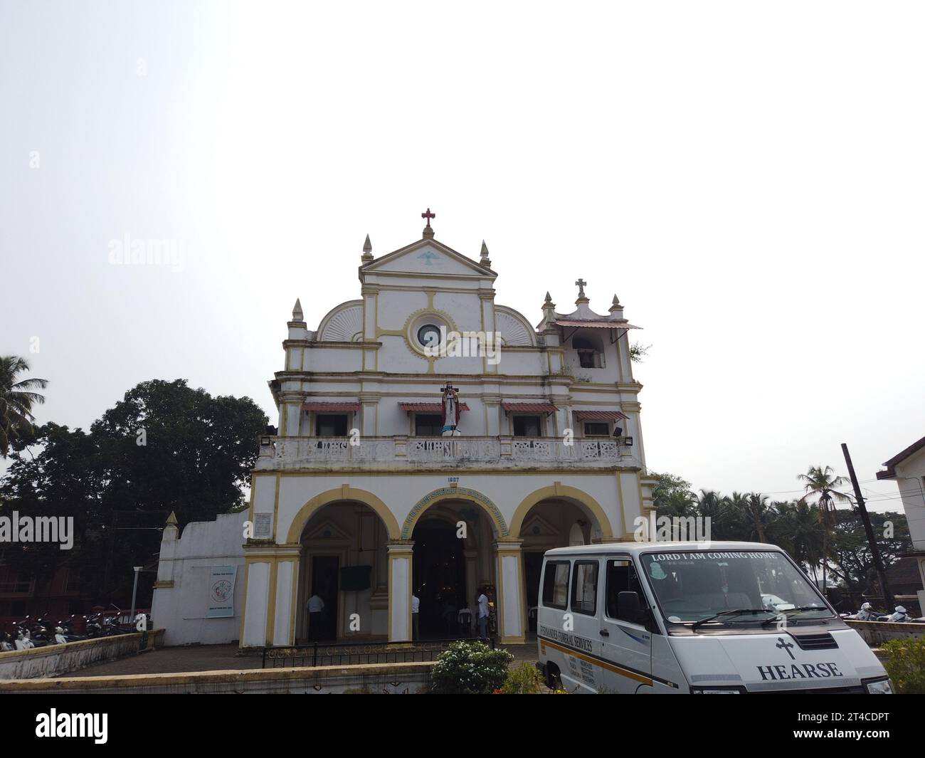 Our Lady of Succour Church, Carmona in the Indian state of Goa Stock ...