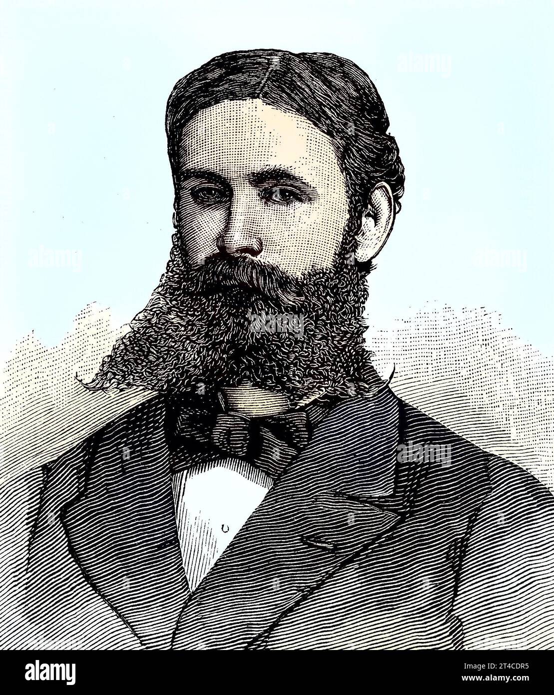 Leutnant Adolphus Greely, 1844-1935, amerikanischer General und ...