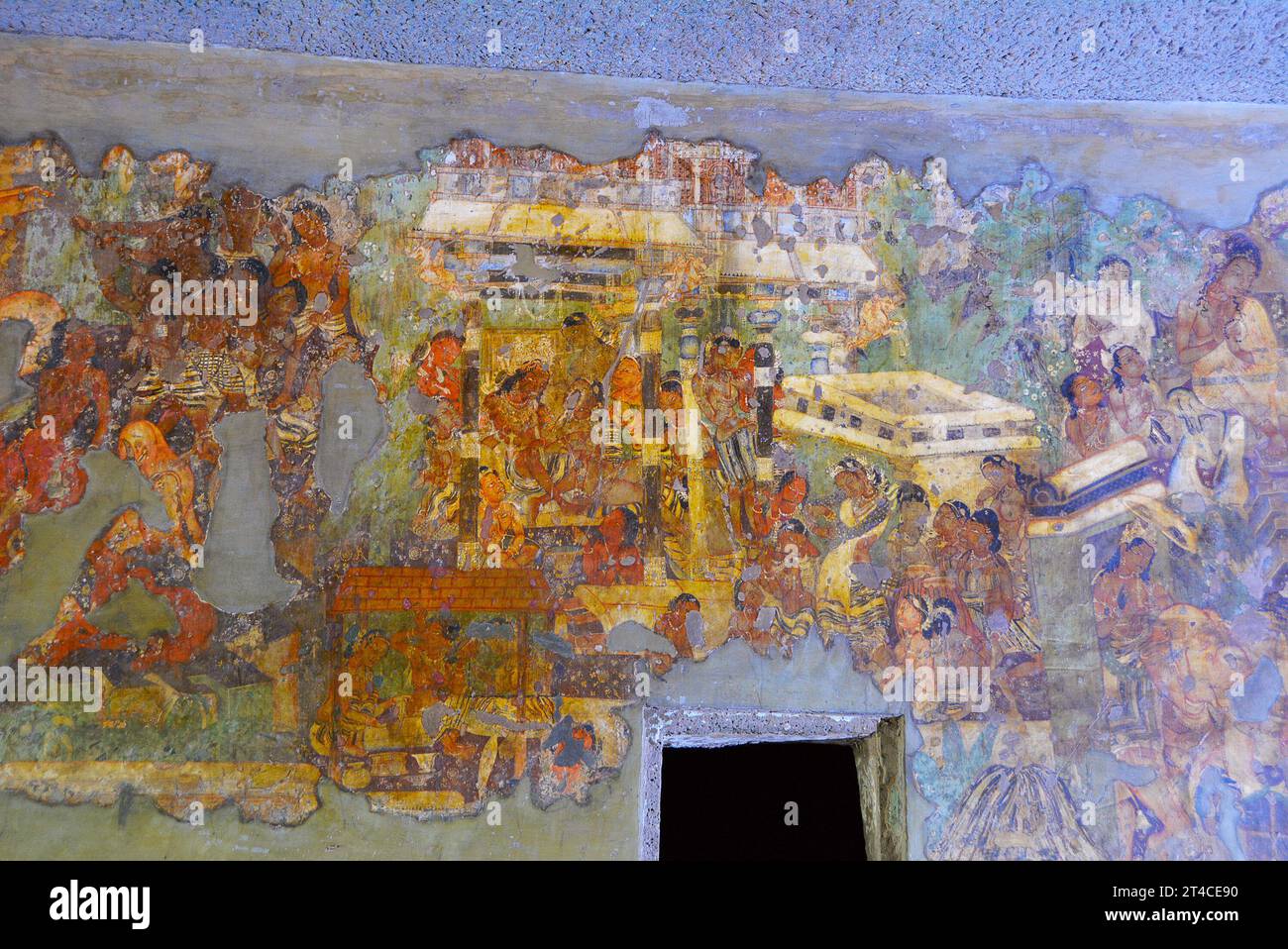 Mahajanaka jataka ajanta caves hi-res stock photography and images - Alamy