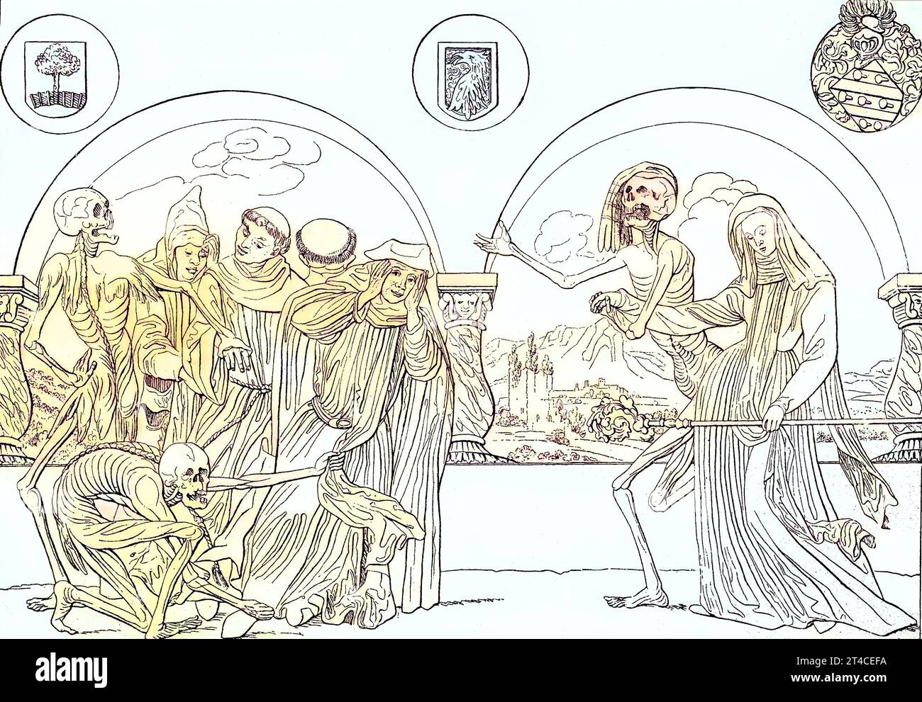 Skelette tanzen hi-res stock photography and images - Alamy