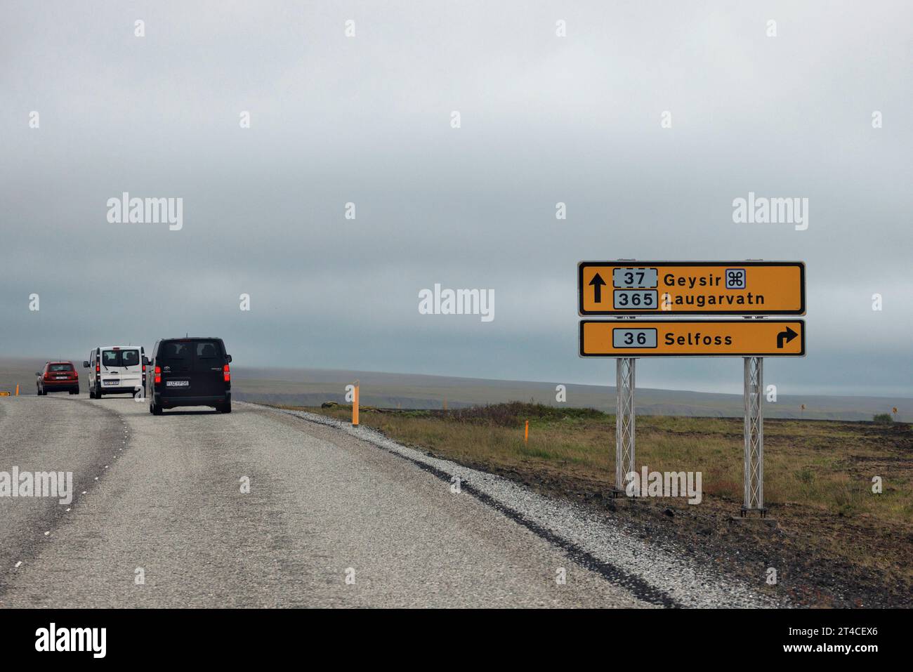 Icelandic traffic signs hi-res stock photography and images - Alamy