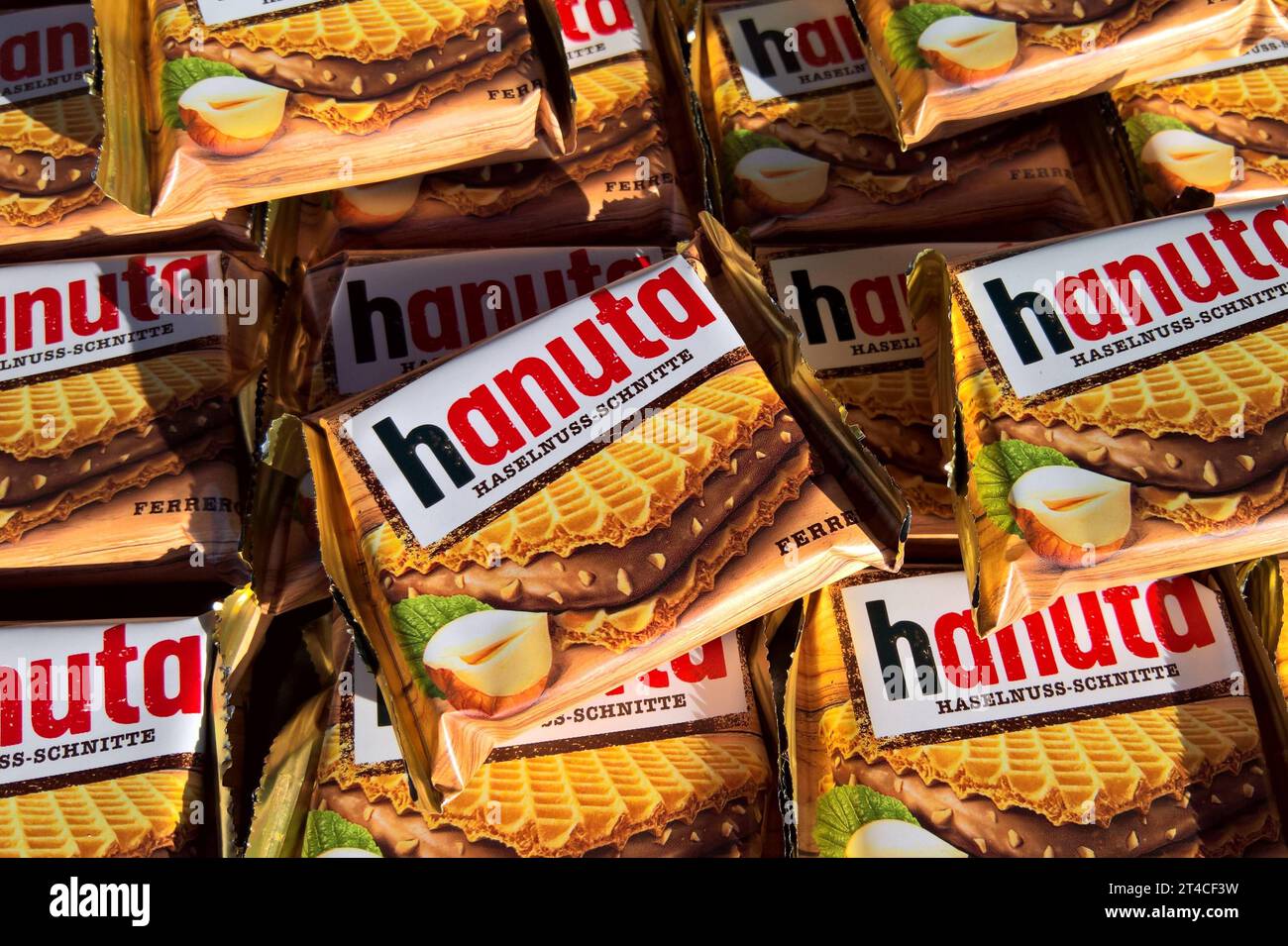 Jerusalem. 30th Oct, 2023. Hanuta ist ein Süsswarenprodukt der ...