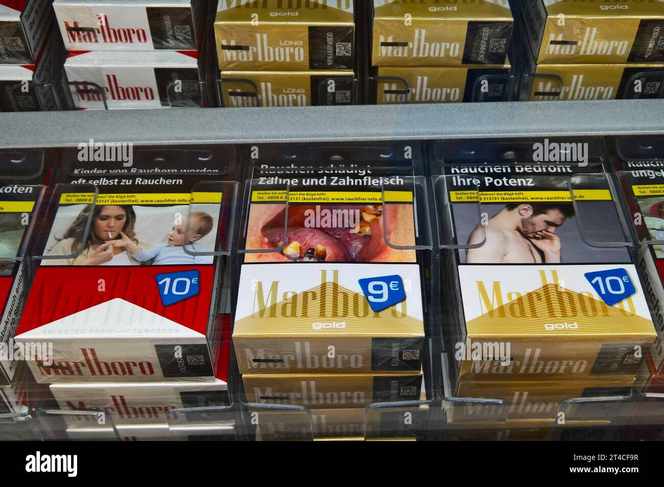 Skopje, Republic of North Macedonia. 30 October, 2023. Marlboro Gold ...