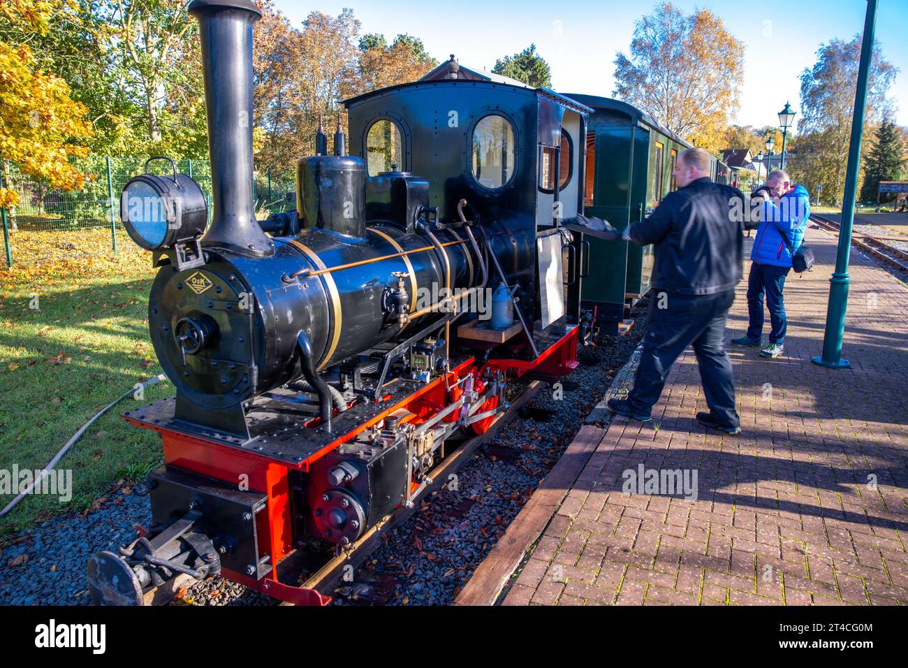 30 October 2023, Mecklenburg-Western Pomerania, Klütz: Stoker Lukas ...