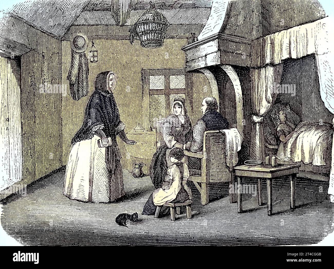 Amalie Wilhelmine Sieveking, 25. Juli 1794 - 1. April 1859, eine ...