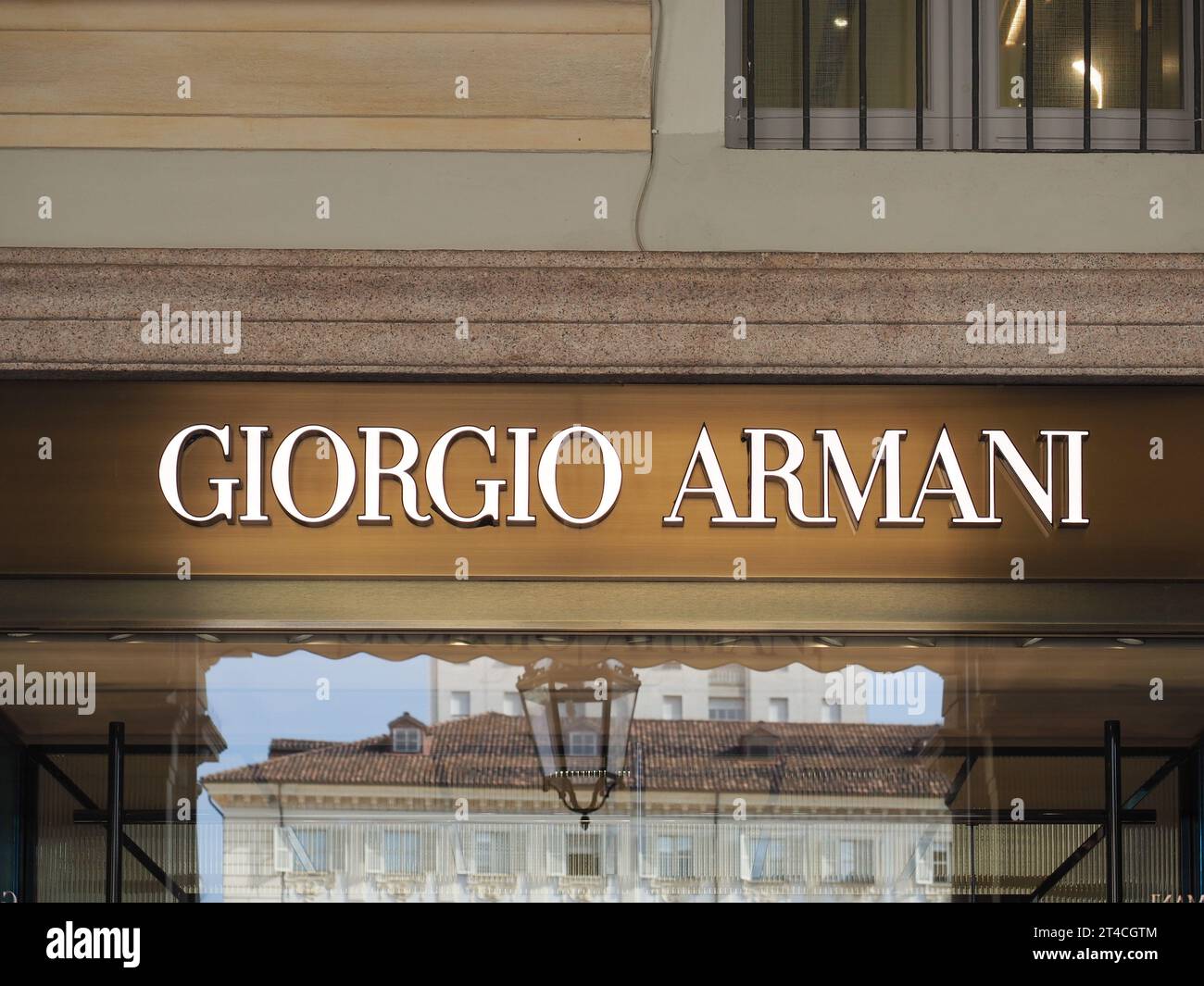 Emporio armani store sign hi-res stock photography and images - Alamy