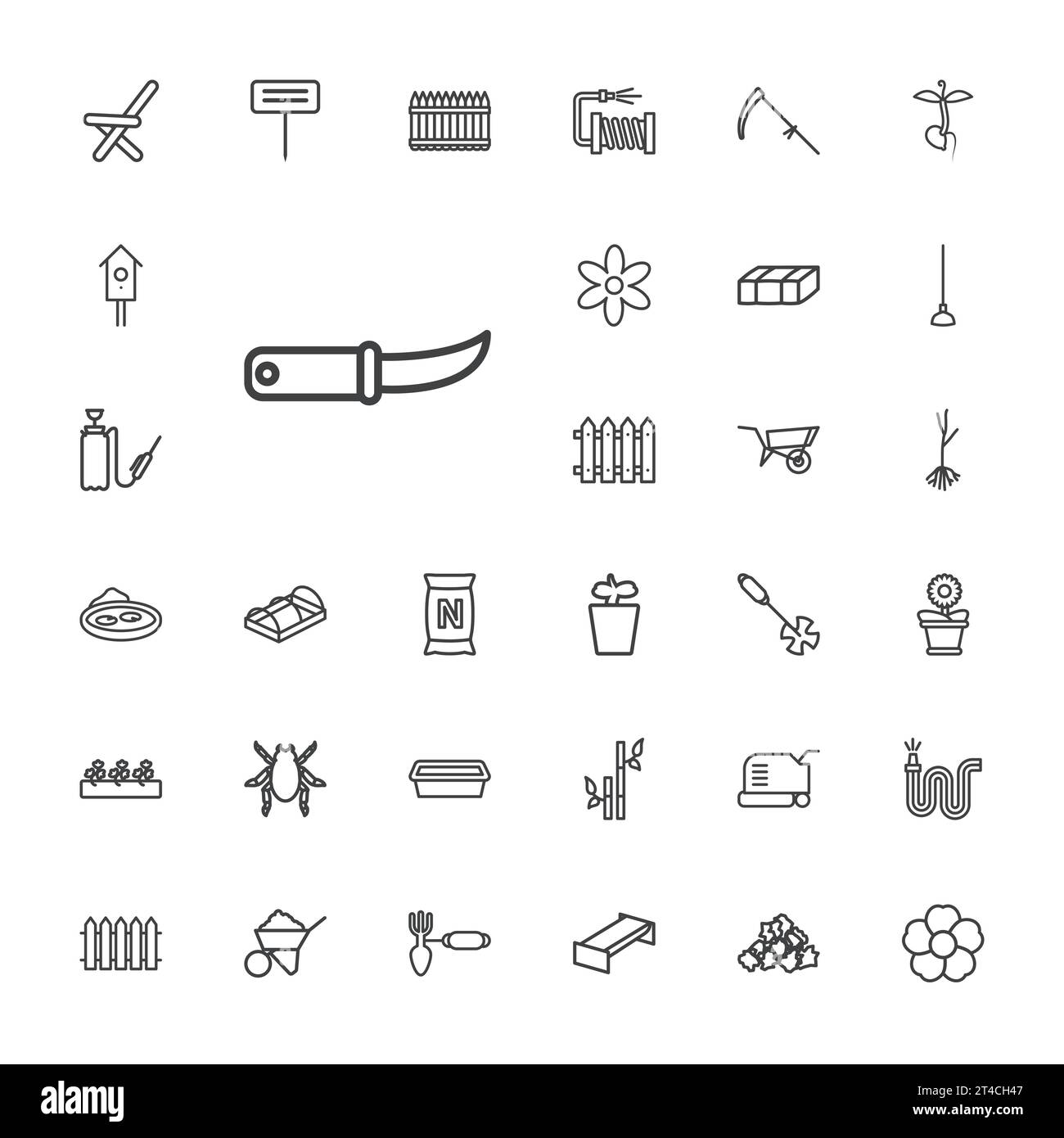 Wheel garden plants Cut Out Stock Images & Pictures - Alamy