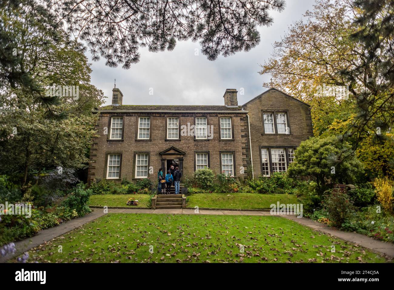 Haworth, October 25th 2023: The Brontë Parsonage Museum Stock Photo - Alamy