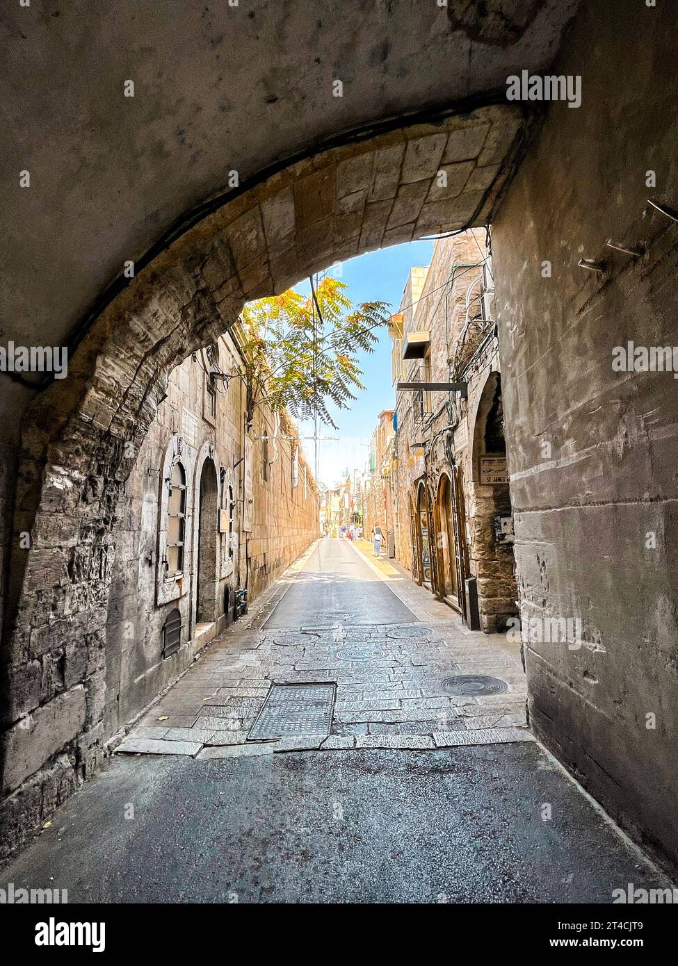 Jerusalem, Israel - October 23, 2023: Urban view from the old city of ...