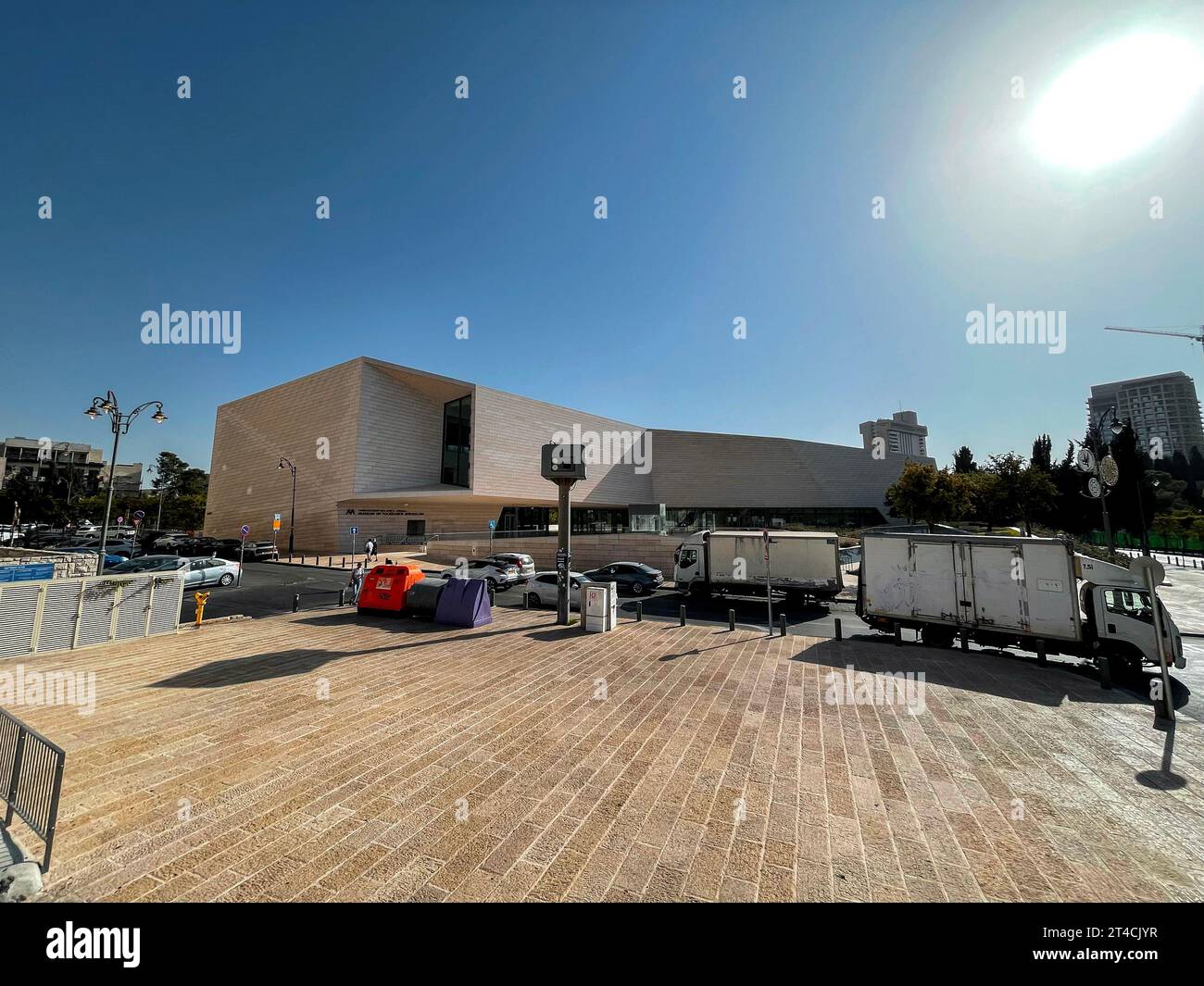 Jerusalem, Israel - October 23, 2023: Exterior view of the Jerusalem ...