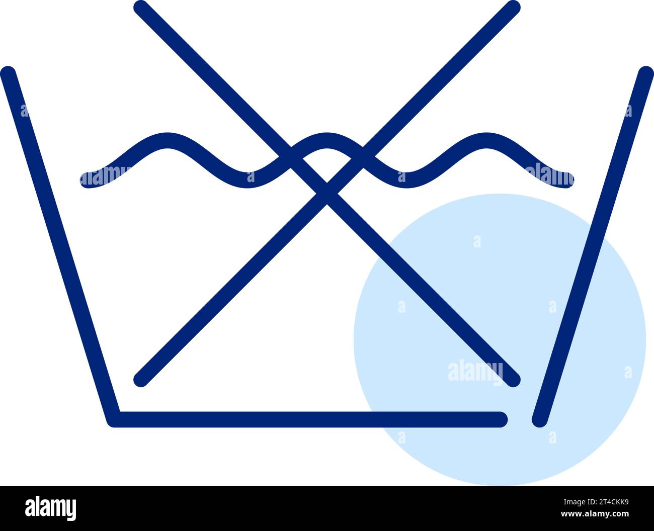 Washing instructions label Stock Vector Images - Alamy