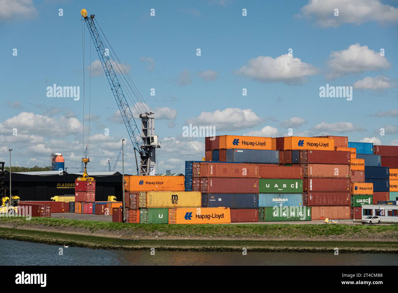 Port of Rotterdam Stock Photo - Alamy