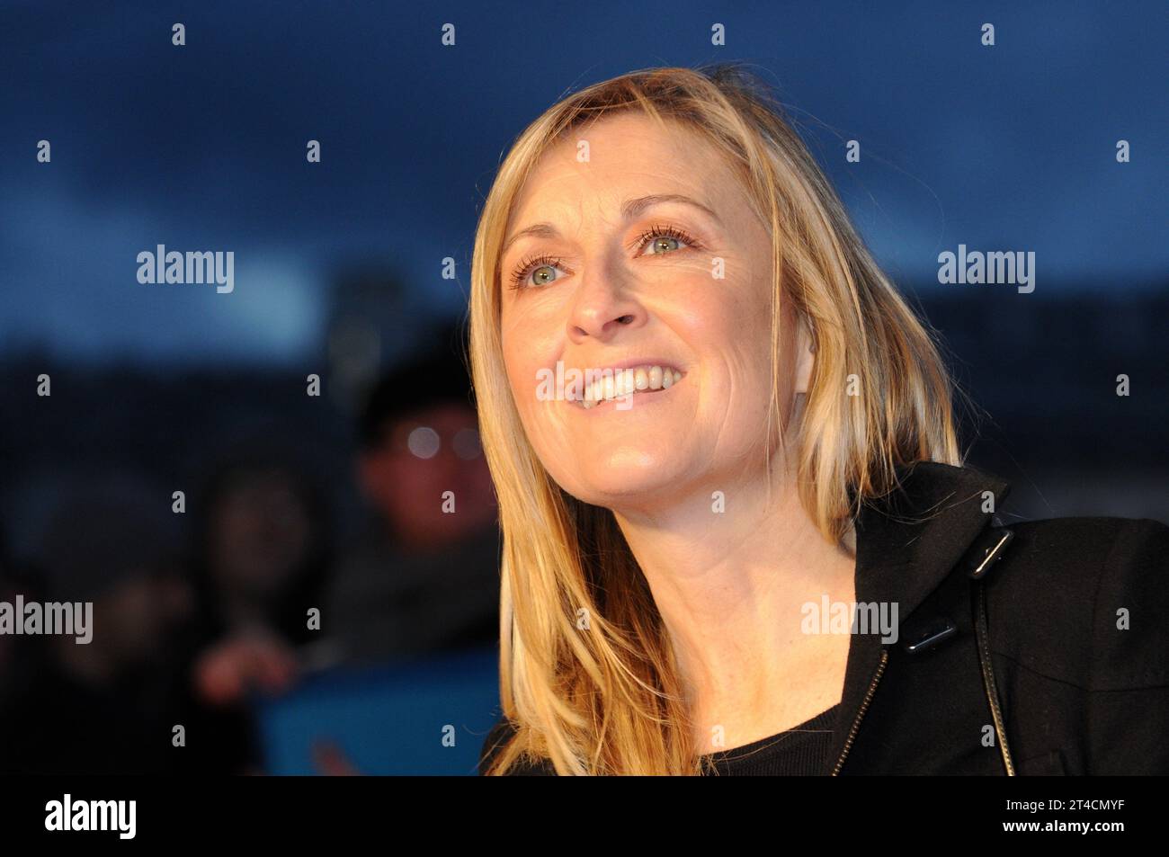 Fiona Phillips, Hitchcock UK Premiere, BFI Southbank, London, UK Stock ...