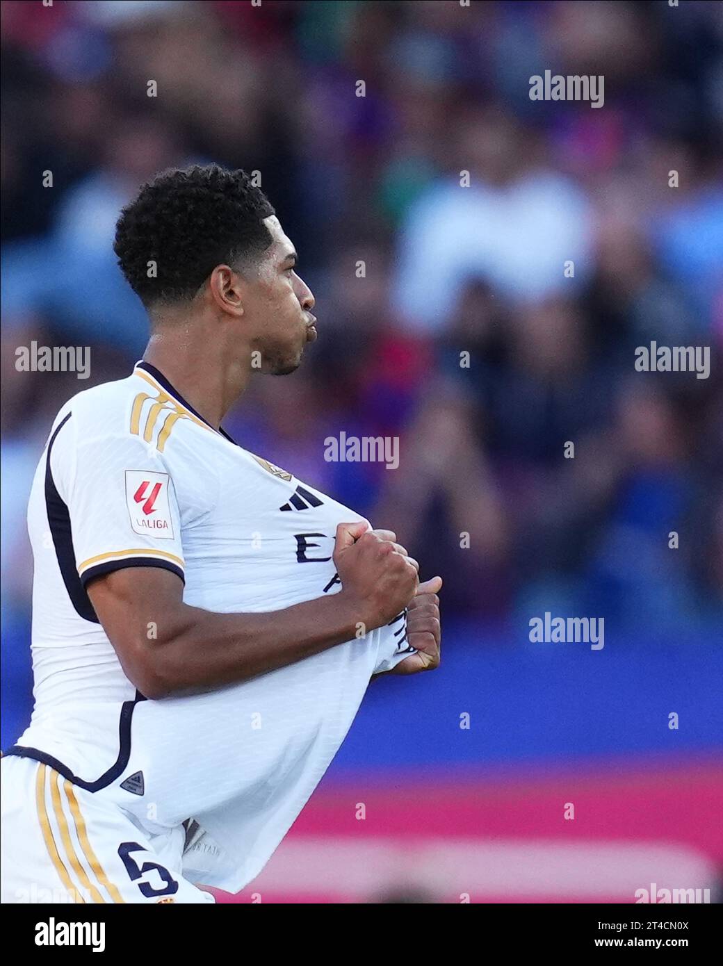 Jude Bellingham of Real Madrid during the La Liga EA Sports match ...