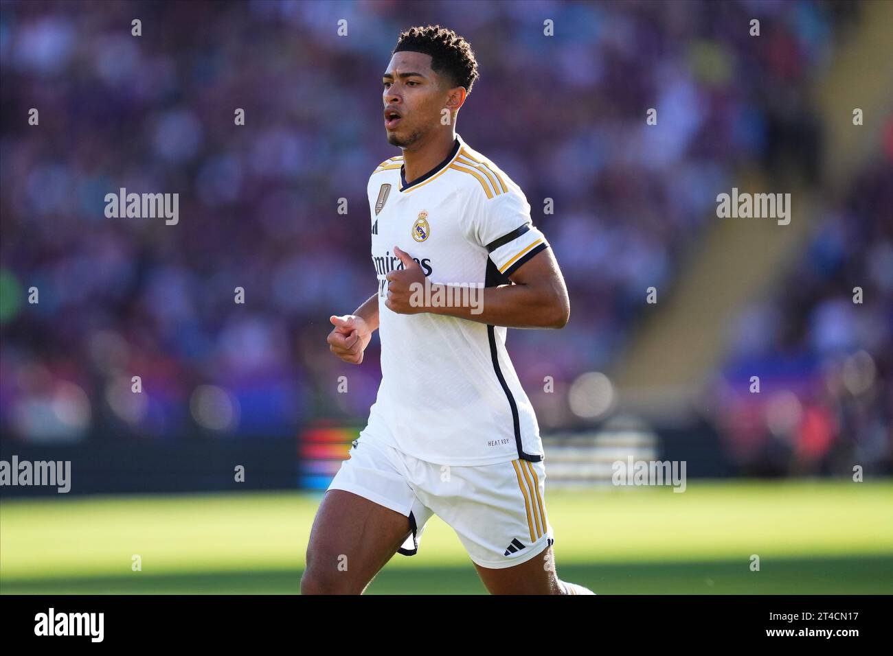 Jude Bellingham of Real Madrid during the La Liga EA Sports match ...
