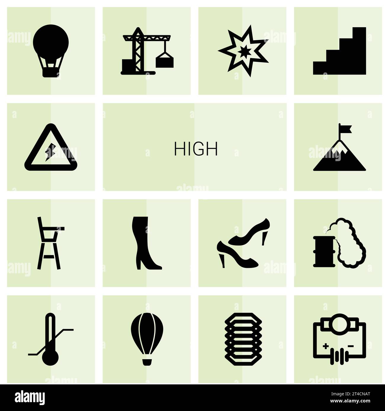 Baby high chair icon on hi-res stock photography and images - Alamy