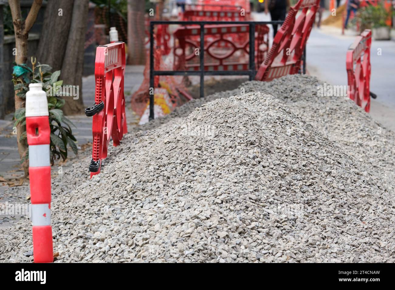 Asphalt road making machine hi-res stock photography and images - Alamy
