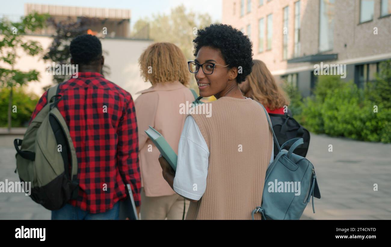 Diverse teens outdoors hi-res stock photography and images - Alamy