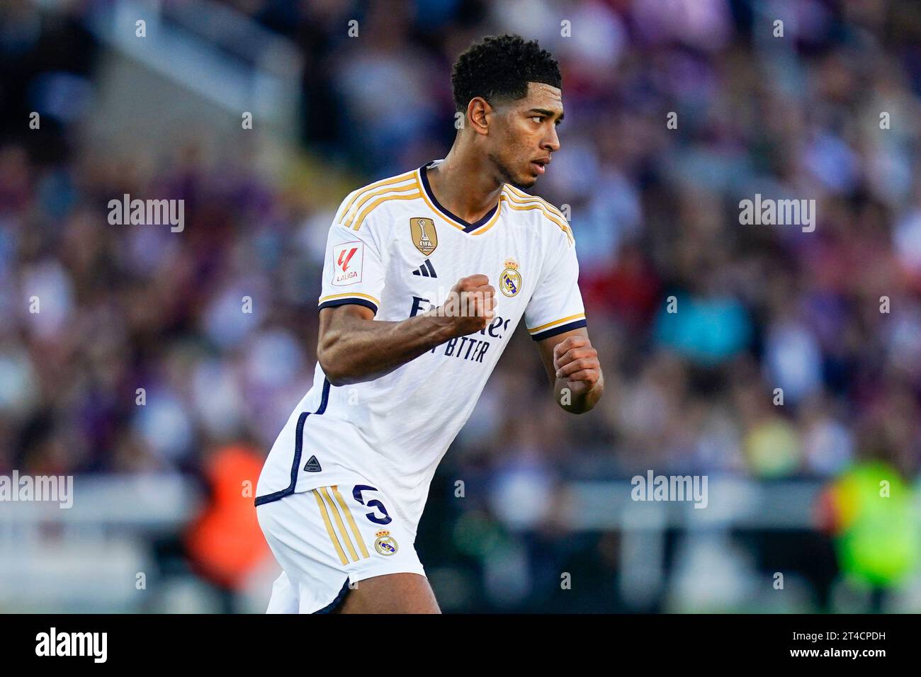 Barcelona, Spain. 28th Oct, 2023. Jude Bellingham of Real Madrid ...