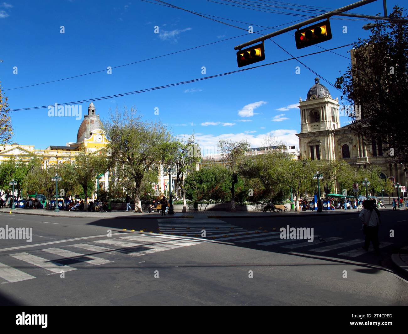 Plaza murillo la paz main hi-res stock photography and images - Alamy