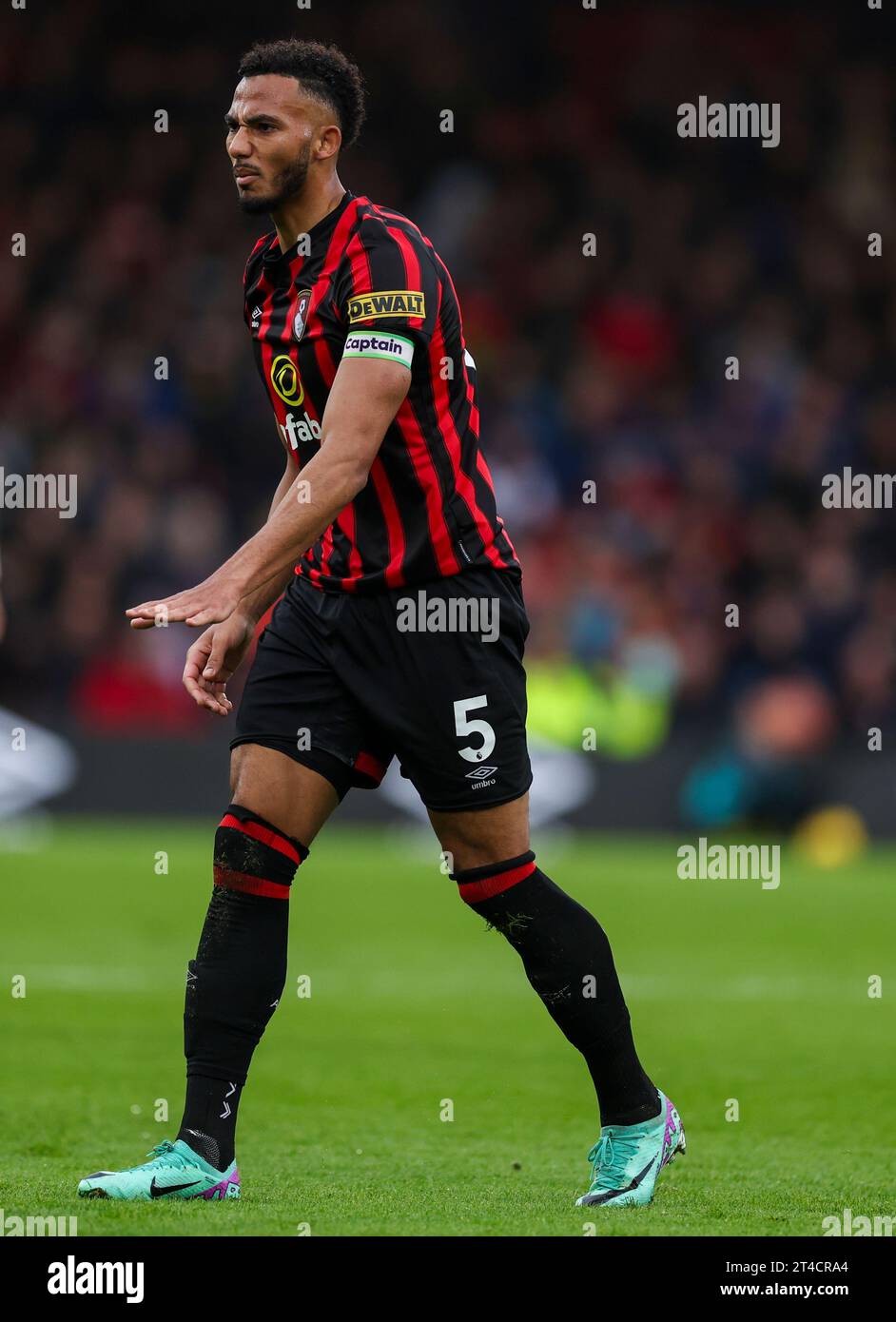 Bournemouth's Lloyd Kelly in action during the Premier League match at ...