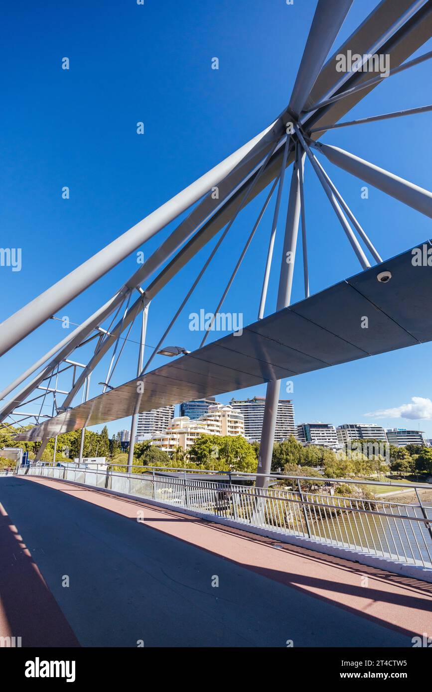 Goodwill Bridge in Brisbane Australia Stock Photo - Alamy
