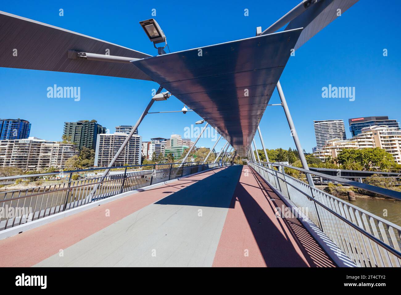 Goodwill Bridge in Brisbane Australia Stock Photo - Alamy