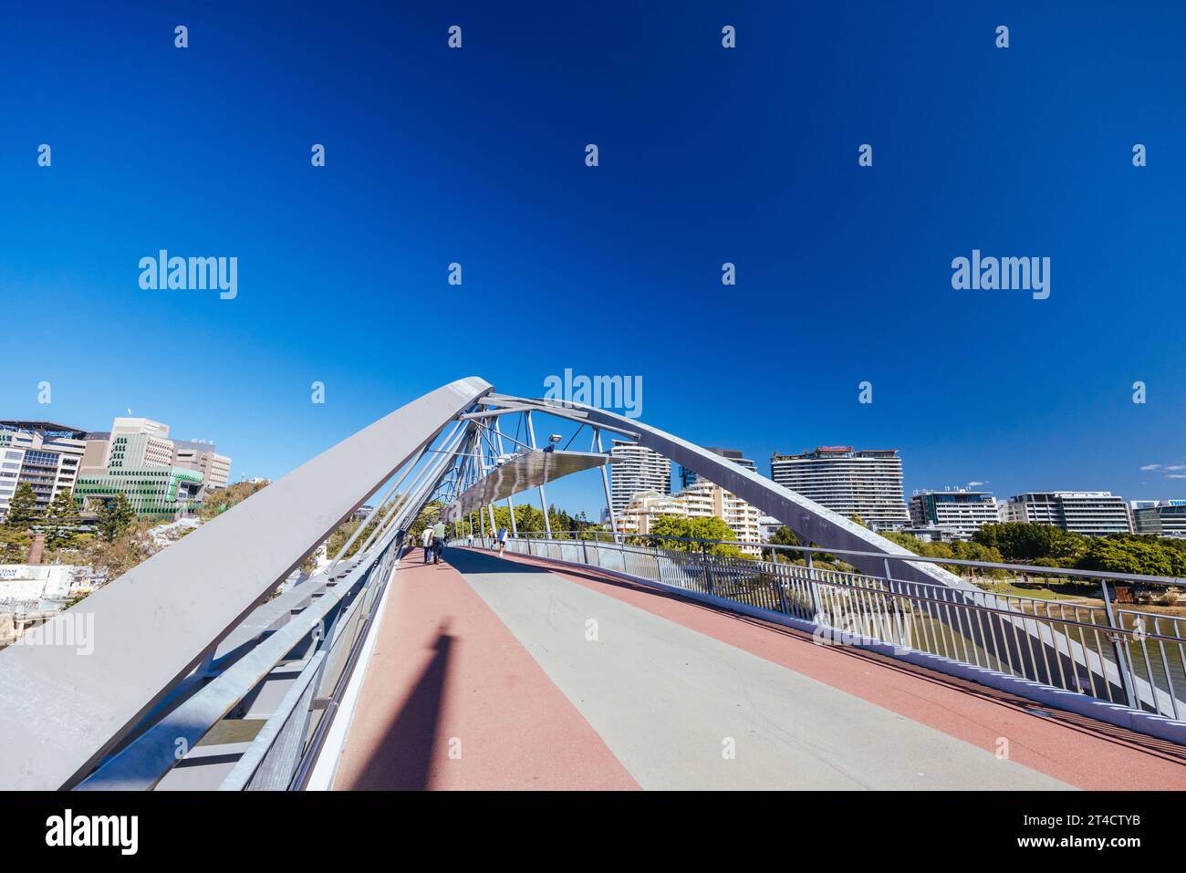 Goodwill Bridge in Brisbane Australia Stock Photo - Alamy
