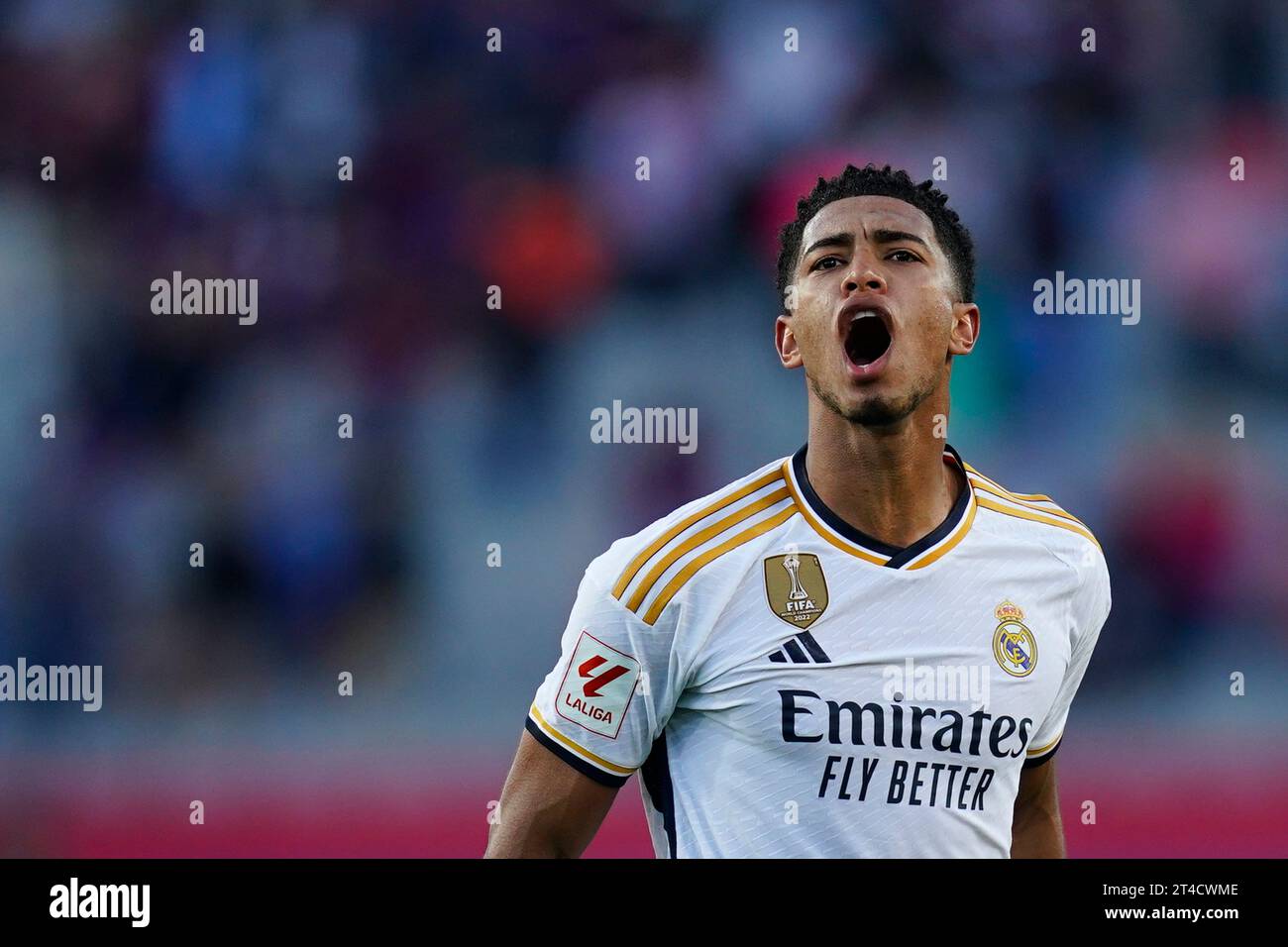 Barcelona, Spain. 28th Oct, 2023. Jude Bellingham of Real Madrid ...
